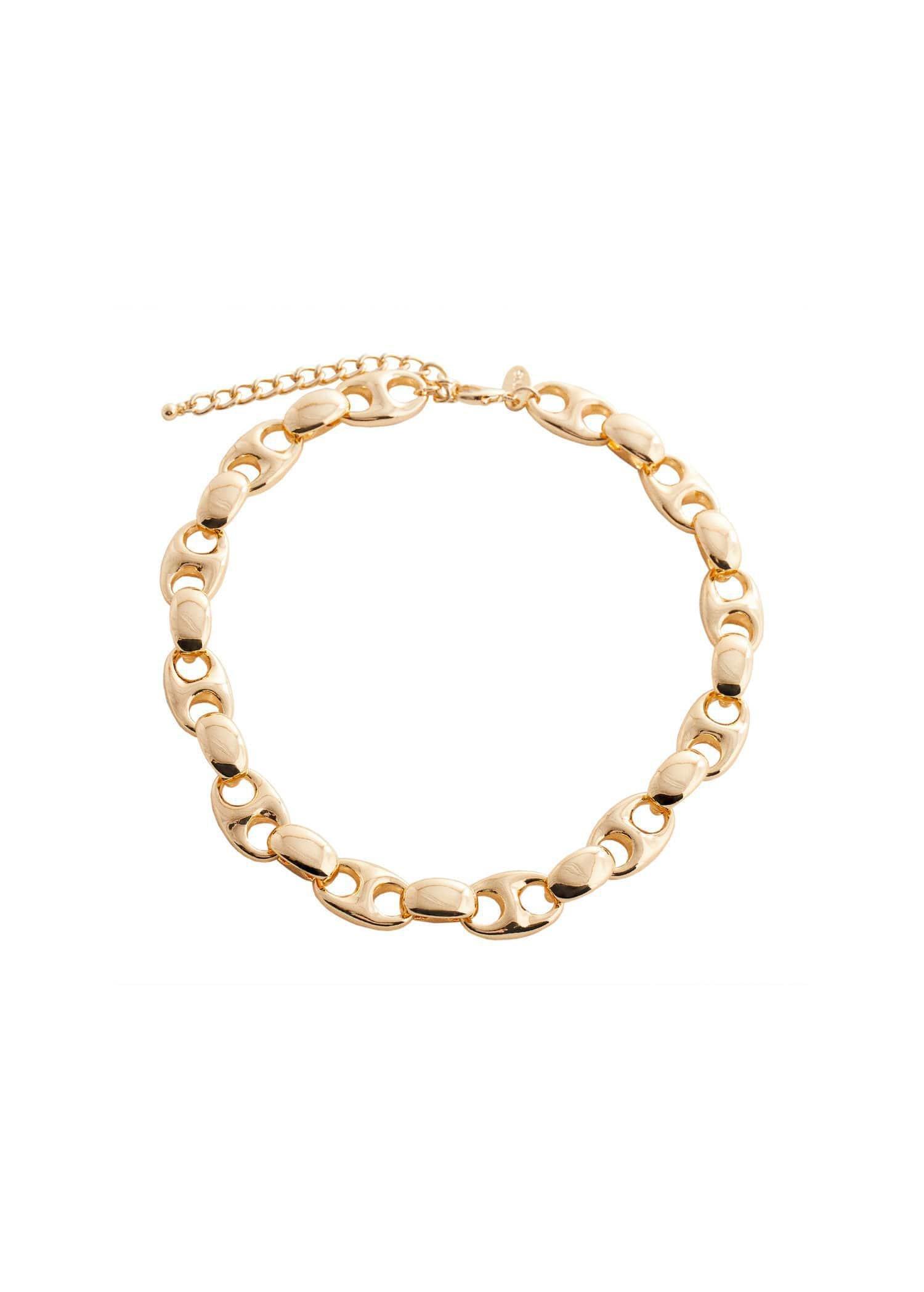 تسوق Gold Link Chain Necklace Mango | أزاديا الإمارات العربية المتحدة