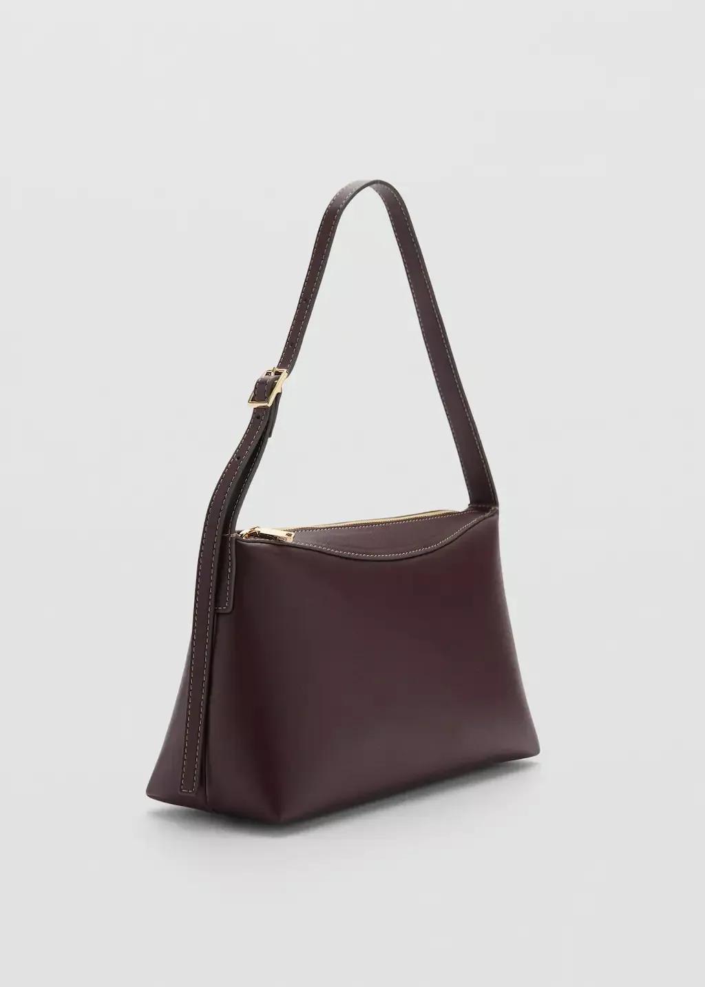 Mango Red Shoulder Bag With Zip | Azadea UAE