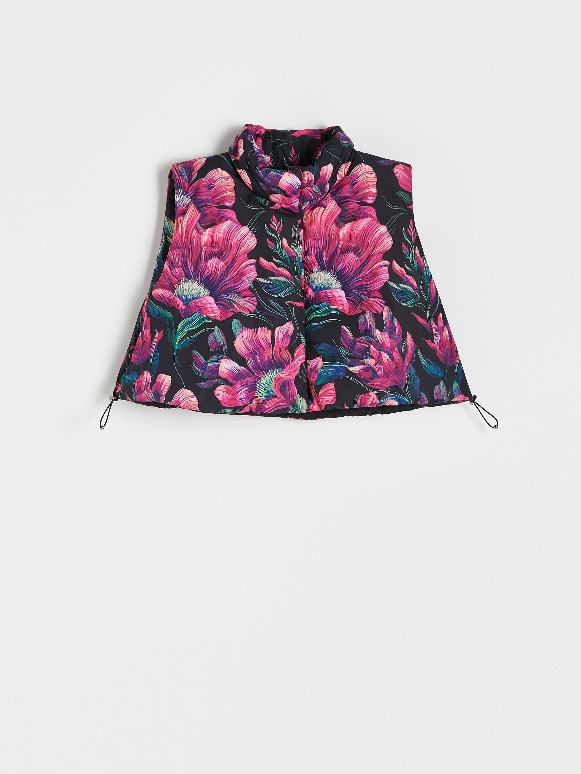 Reserved Multicolor Patterned Vest | Azadea Qatar