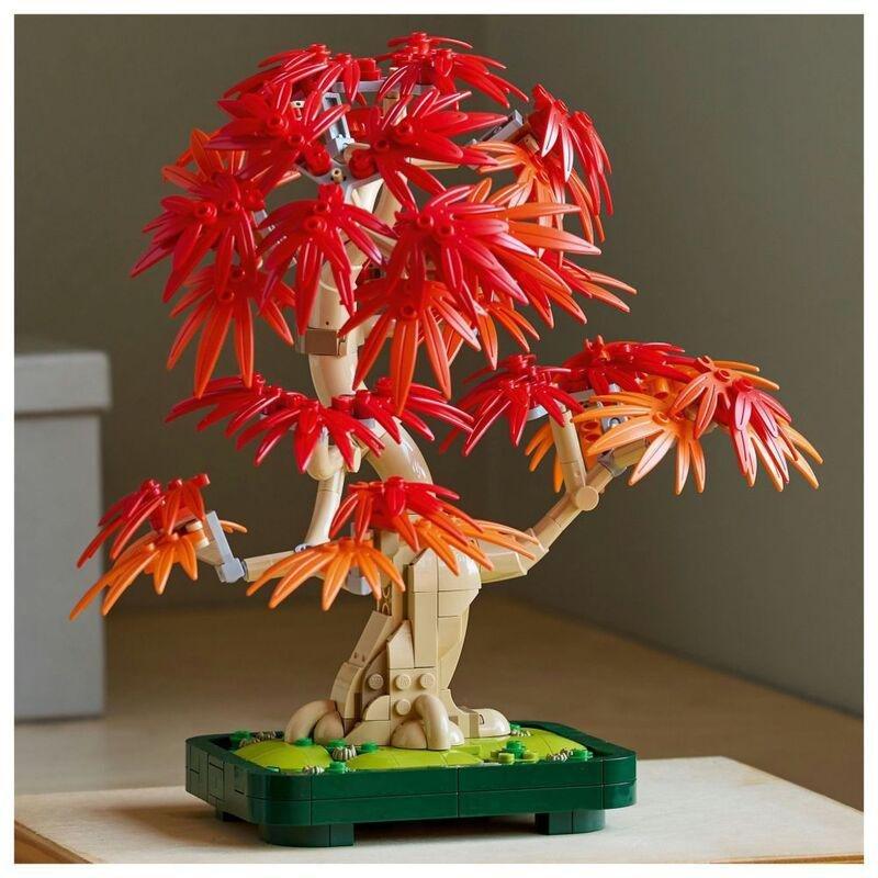 LEGO LEGO Botanicals Japanese Red Maple Bonsai Tree Plant Decor - 10348 ...