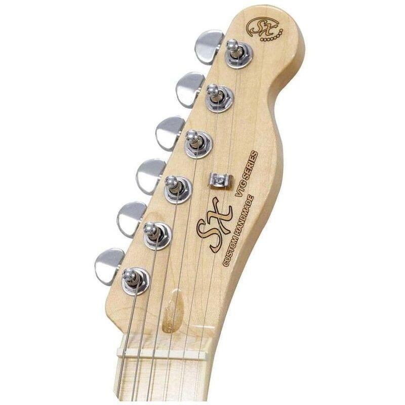 تسوق SX Guitar STL/ASH/3TS Seml Hollow Body Telecaster Electric Guitar - Sunburst SX GUITARS ...