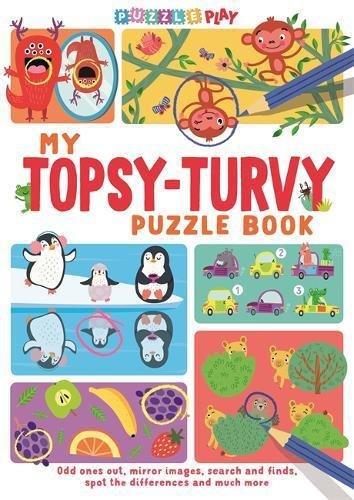 تسوق My Topsy-Turvy Puzzle Book Odd Ones Out Mirror Images Search And ...