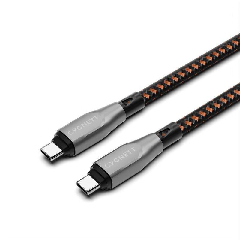 تسوق Cygnett Armouredpro 240W 4.0 USB-C-USB-C 1m Cable - Black CYGNETT ...