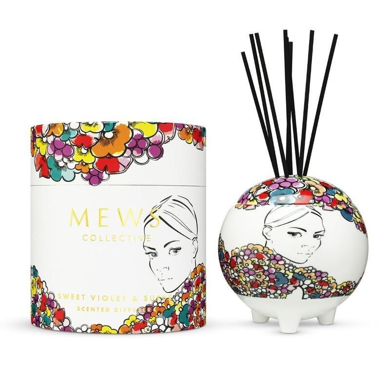 MEWS COLLECTIVE Mews Collective Sweet Violet & Suede Diffuser 350ml ...