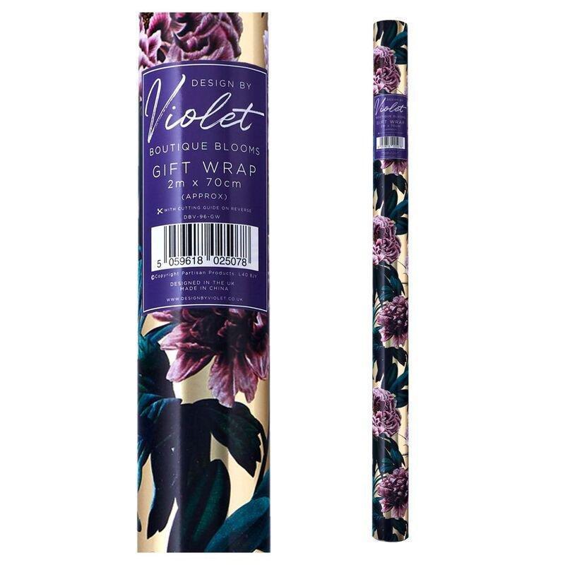 تسوق Design By Violet 2M Boutique Blooms Gift Wrapping Paper (2M x 70cm ...