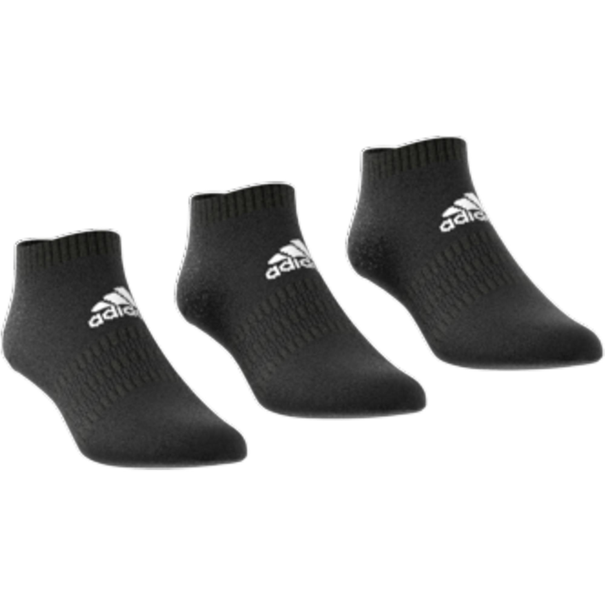 adidas Unisex Cushioned Low-Cut Socks 3 Pairs, black | Azadea Lebanon
