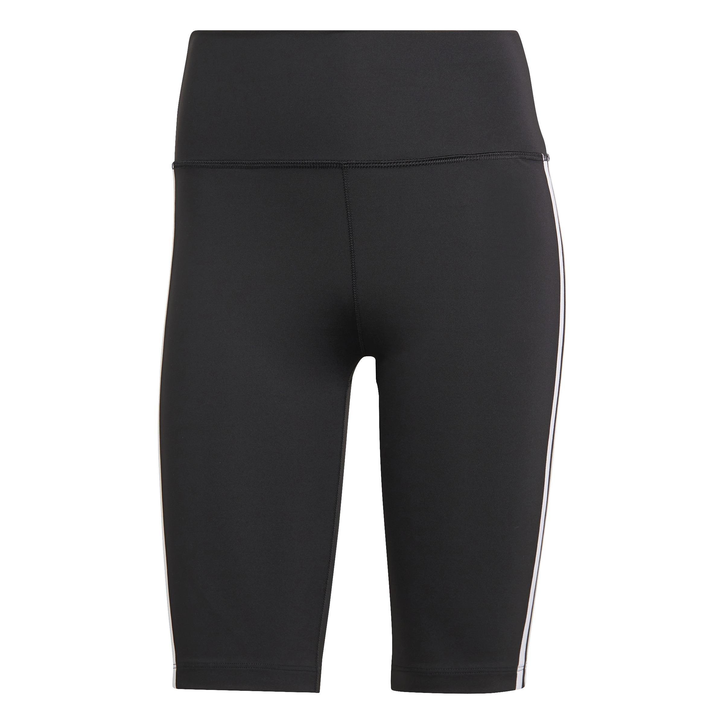 adidas Women Adicolor Classics High-Waisted Short Tights, Black ...