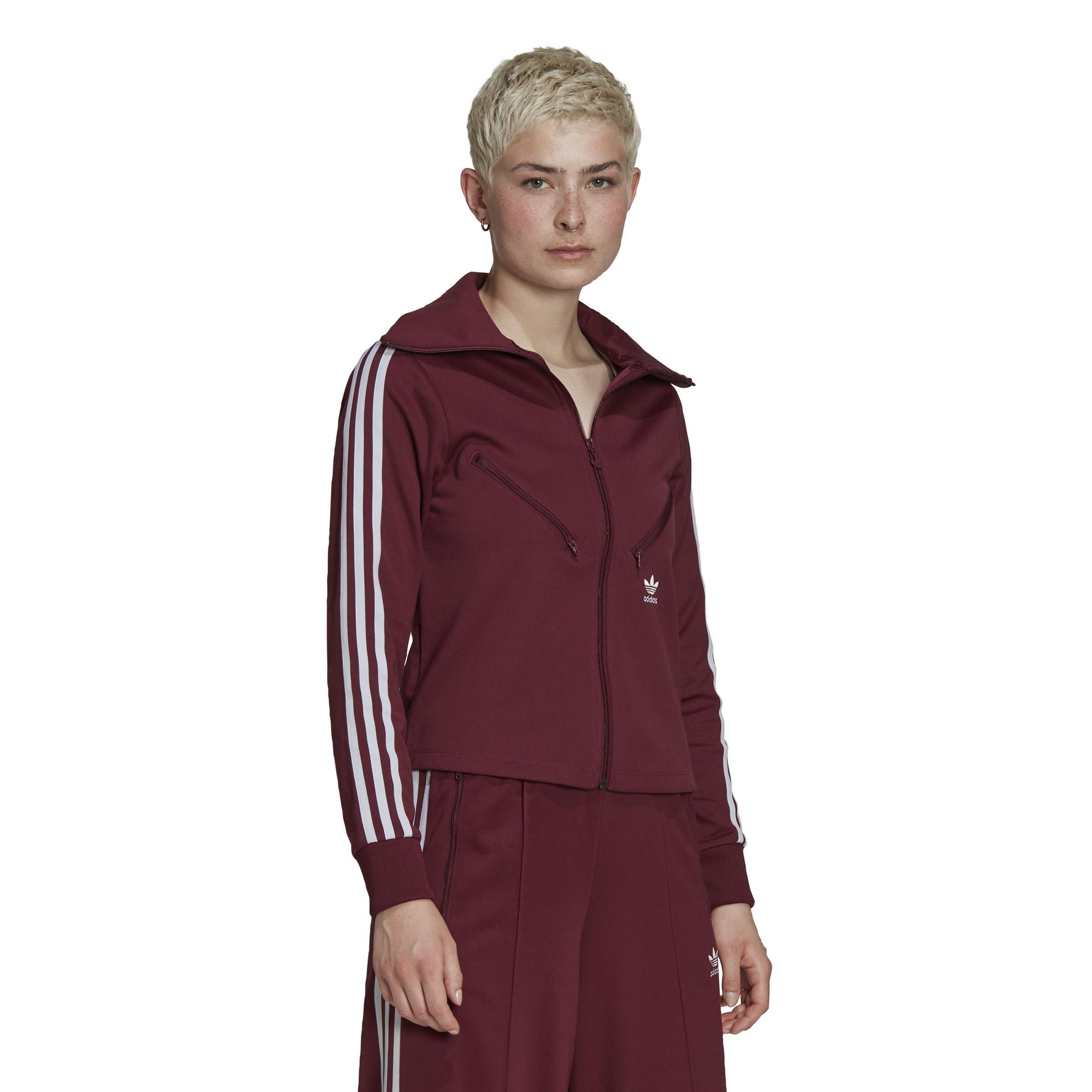 Adicolor Classics Track Top, Burgundy | adidas Lebanon